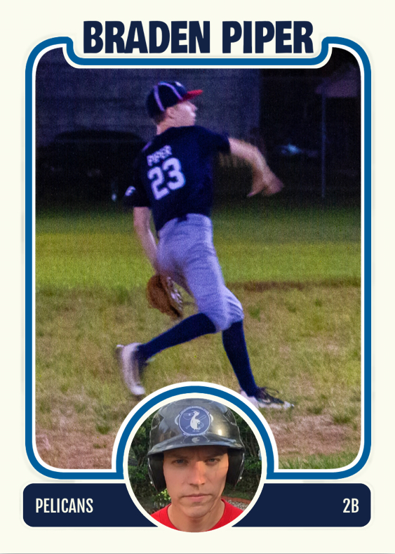 Braden Piper – The People's Baseball League